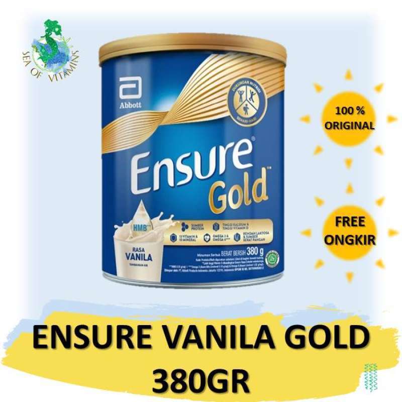 Jual Ensure Vanila/Vanilla Gold 380GR di Seller Sherllyrosa Shop - Titi Kuning, Kota Medan | Blibli