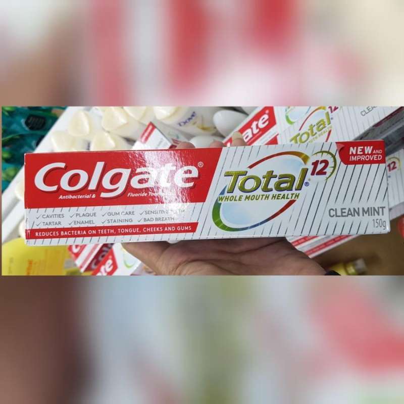 Jual Colgate total clean mint 150g / Colgate di Seller Sollah cell ...
