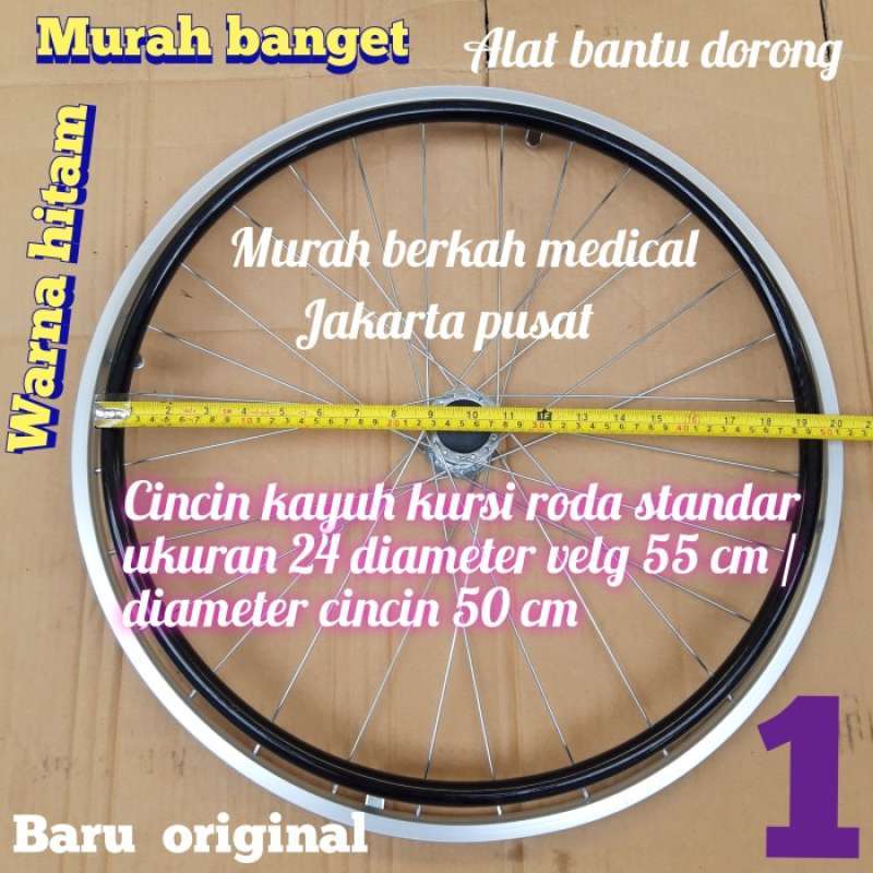 Promo Roda Belakang Termurah Velg + Ban Mati Ukuran 24 Original Kursi ...