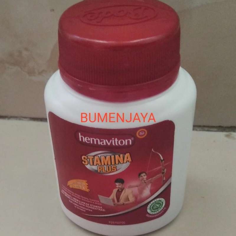 Jual Hemaviton Stamina Plus Botol Isi 30 Tablet Di Seller Bumenjaya ...