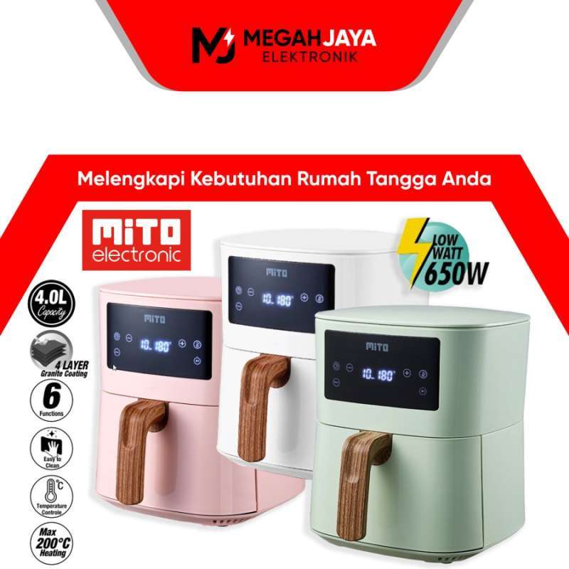 Promo MITO DIGITAL AIR FRYER DIGIFRY AF1 / AF 1 [4 LITER] (GARANSI ...