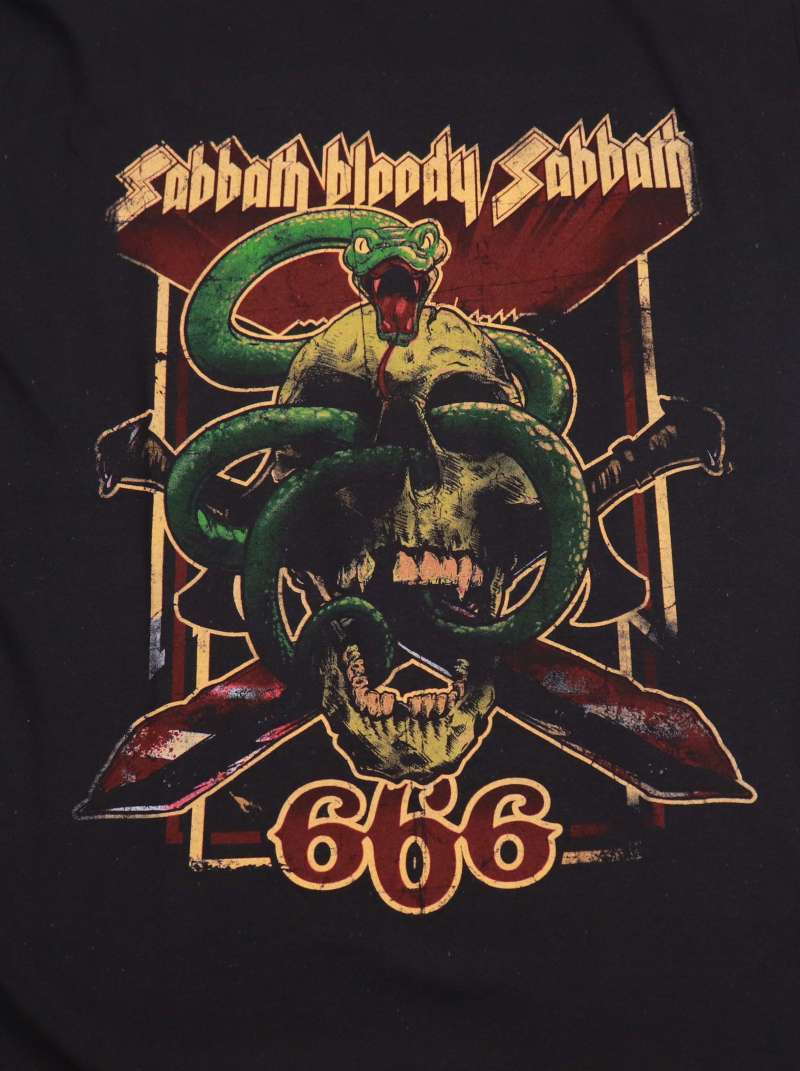 Jual Black Sabbath Bloody Sabbath 666 Kaos Band Musik Original Heavy ...