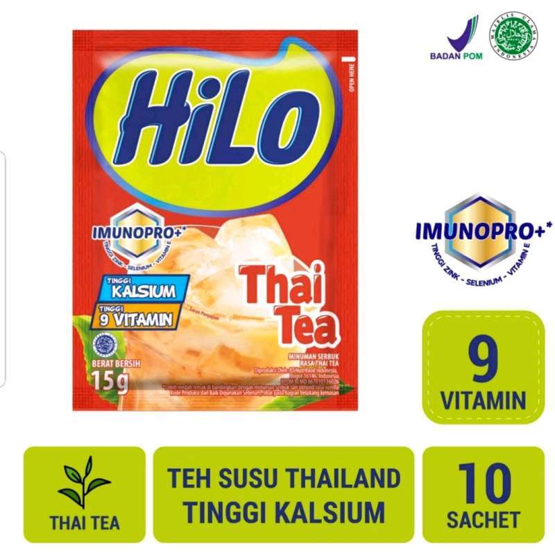 Jual Hi Lo Thai Tea Sachet Terbaru - Harga Promo Februari 2024 | Blibli