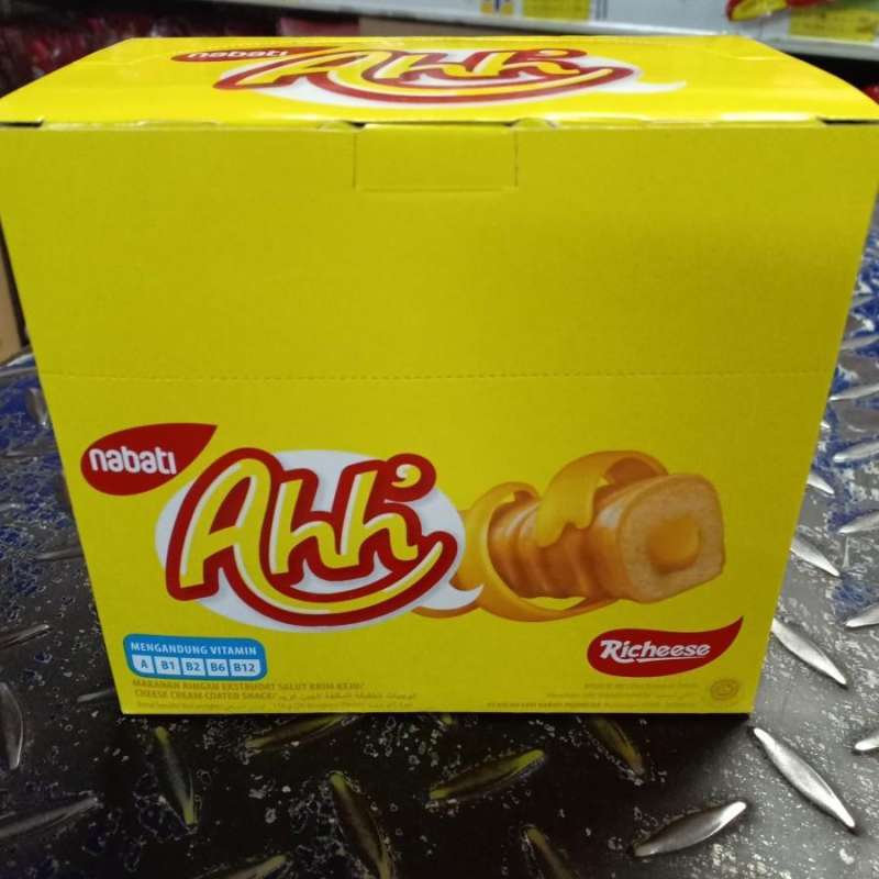 Jual Ahh Nabati Wafer Keju (Isi 20 pcs @ 5.5 gr) di Seller TOKO SEMBAKO ...