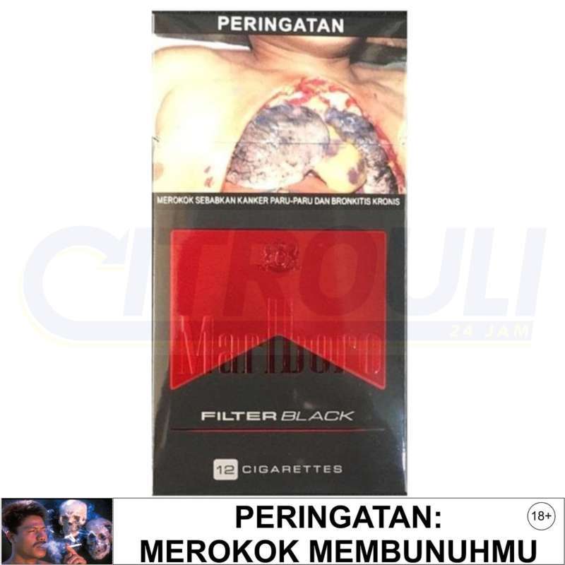 Jual Rokok Marlboro Filter Kretek Black Termurah - Harga Grosir ...