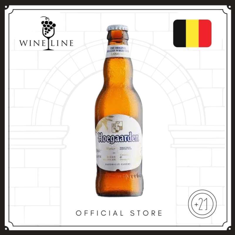 Jual BELGIUM - HOEGAARDEN Wheat Beer 330ml Pint Bir di Seller WINE LINE ...