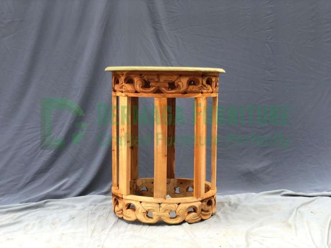 Jual Meja Teras Jok Kayu Mahoni Mdf Meja Bundar Meja Kecil Meja Sudut ...
