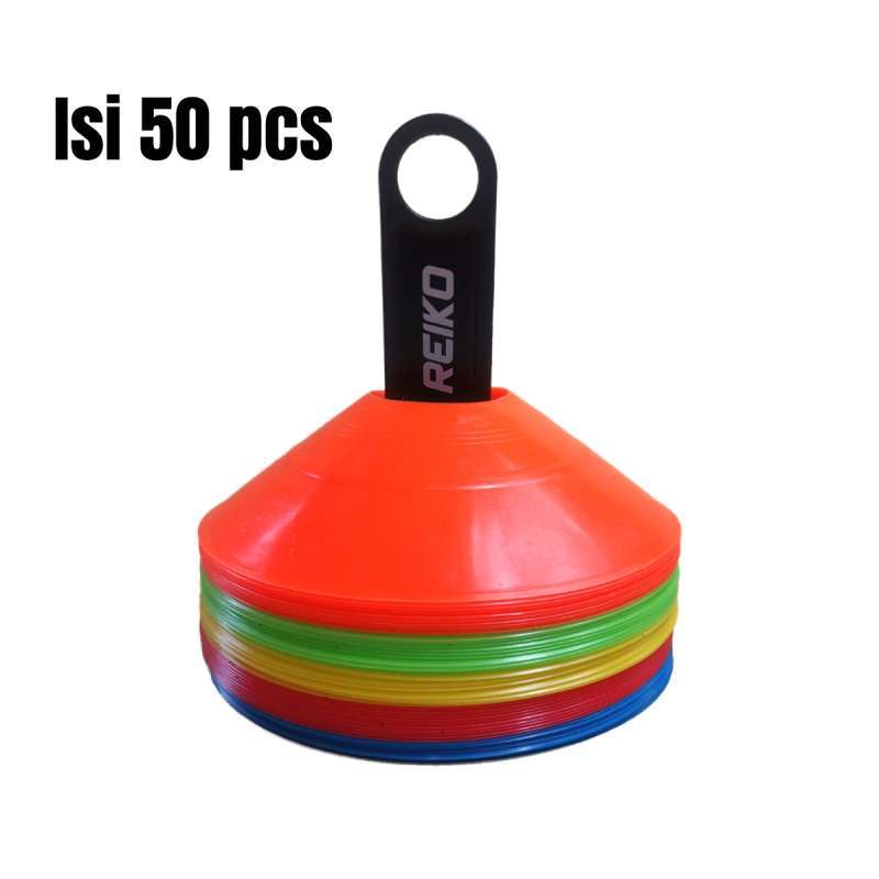Jual Cone Cones Kun Bulat REIKO Penanda Bola Sepakbola Futsal Lari ...