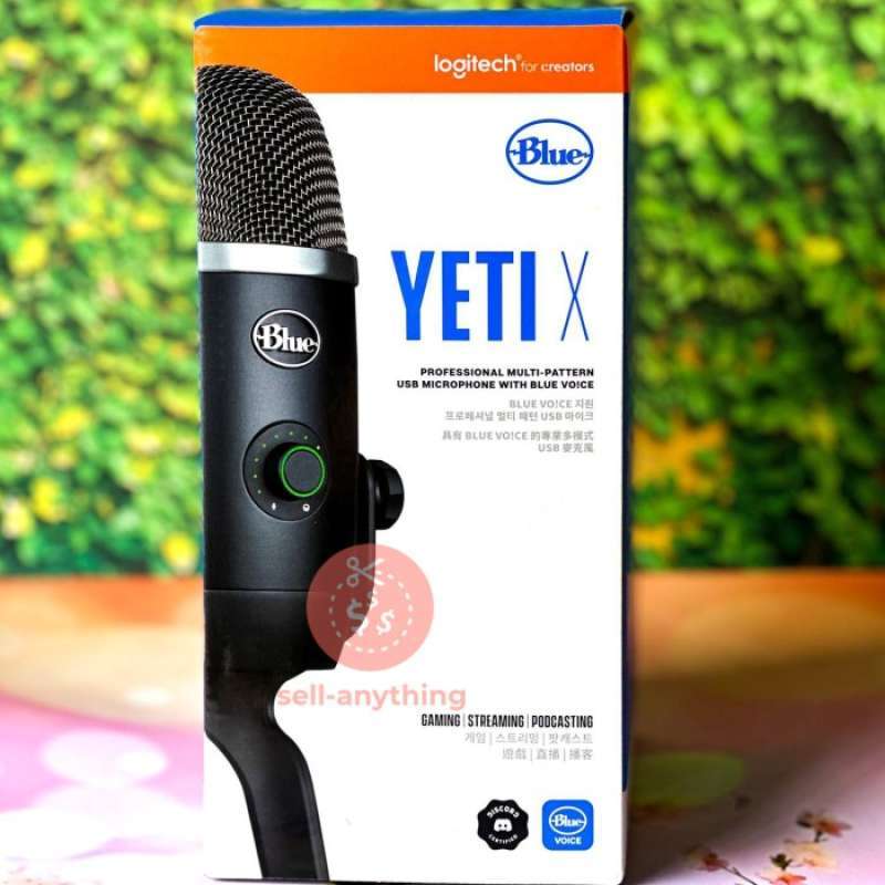 Promo Blue Yeti X Professional Condenser Usb Microphone Diskon 15% di ...