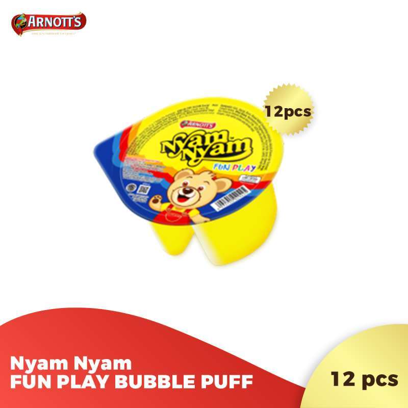 Promo Nyam Nyam FUN PLAY Bubble Puff 12pcs Diskon 59% di Seller ARNOTT ...
