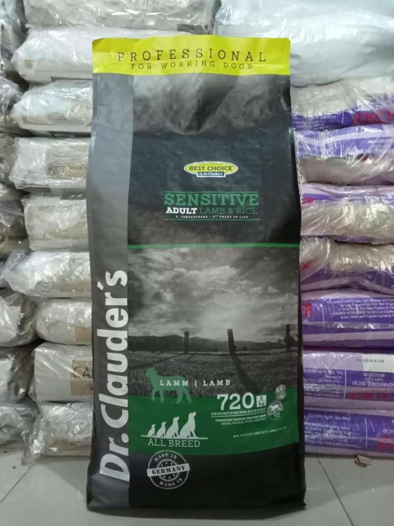 Jual Dr Clauder Best Choice Adult Lamb 20kg Khusus CARGO/EXPEDISI di ...