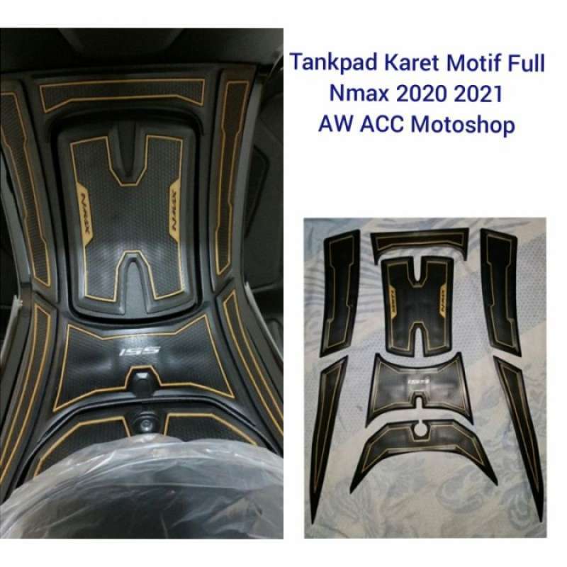 Promo Tms - Tankpad Full All New Nmax 2020-2022 Karet Adm - Gold Diskon ...