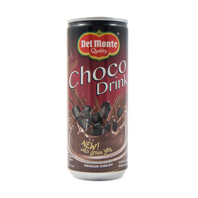 Jual Del Monte Choco Drink with Grass Jelly Minuman Coklat [240 mL] di ...