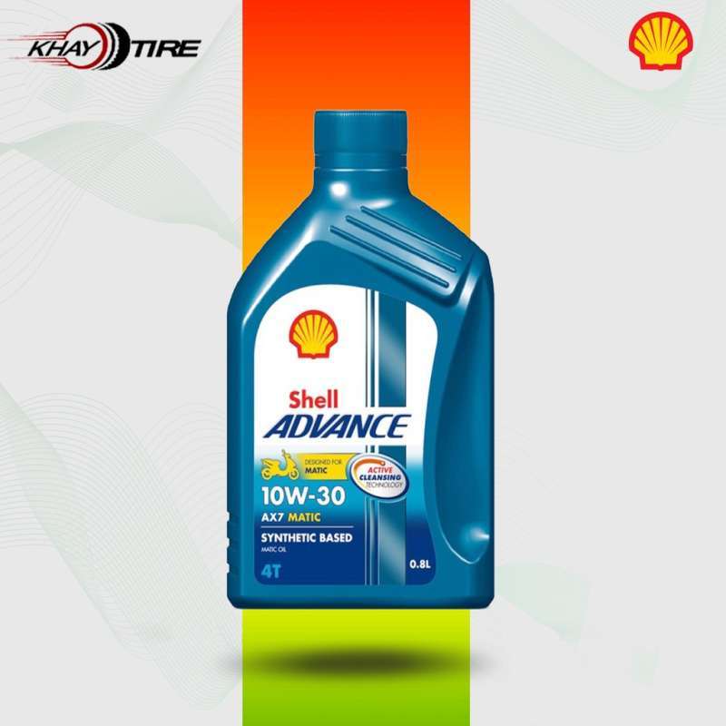 Promo OLI MESIN MOTOR MATIC // SHELL AX7 SCOOTER 10W-30 800ML Diskon 31 ...