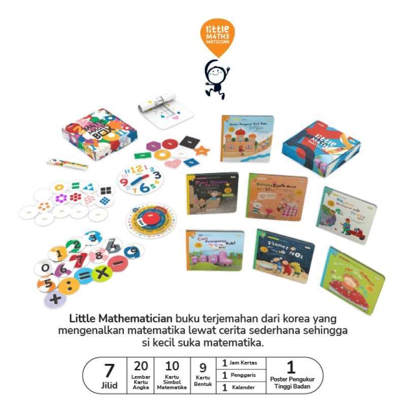 Promo Buku Anak - Little Mathematician Full Set Diskon 20% Di Seller ... Promo Buku Anak - Little Mathematician Full Set Diskon 20% Di Seller ...