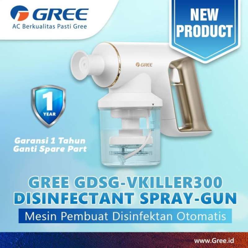 Jual GREE GDSG-VKILLER300 DISINFECTANT SPRAY- GUN di Seller MULIA ABADI ...