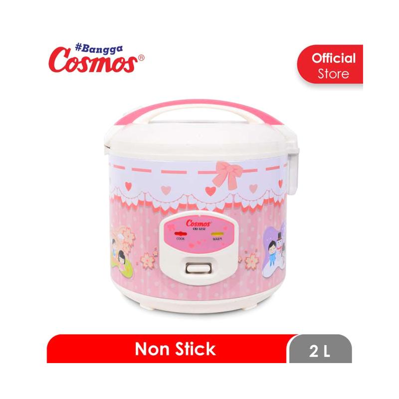 Jual Cosmos CRJ-3232 Non Stick Rice Cooker [2L/ BALI] di Seller COSMOS ...