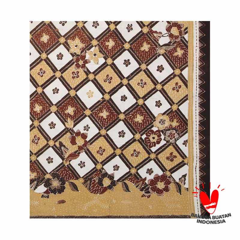 Jual Rumah Batik Komar KPJ009 Kain Batik Tulis - COKLAT GOLD di Seller ...