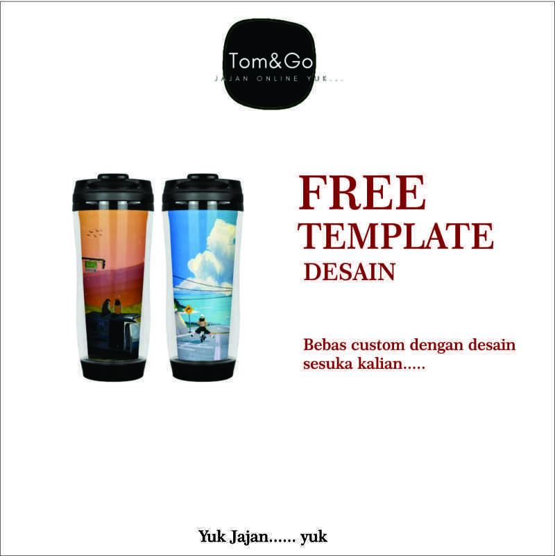 Jual Cetak Tumbler Custom R800/ Tumbler Insert Paper 350 Ml - 03 Di ...