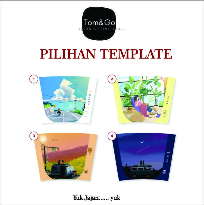 Jual Cetak Tumbler Custom R800/ Tumbler Insert Paper 350 Ml - 03 Di ...