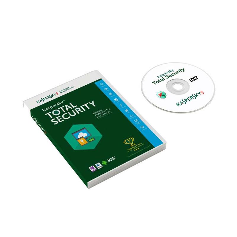 Jual Kaspersky Antivirus Total Security [Original/ 1 User/ 1 Tahun] di ...