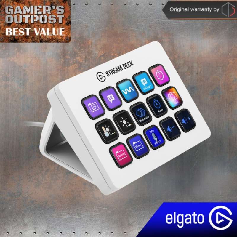 Jual ELGATO STREAM DECK MK.2 - Putih di Seller Gamer's Outpost - Gelora ...