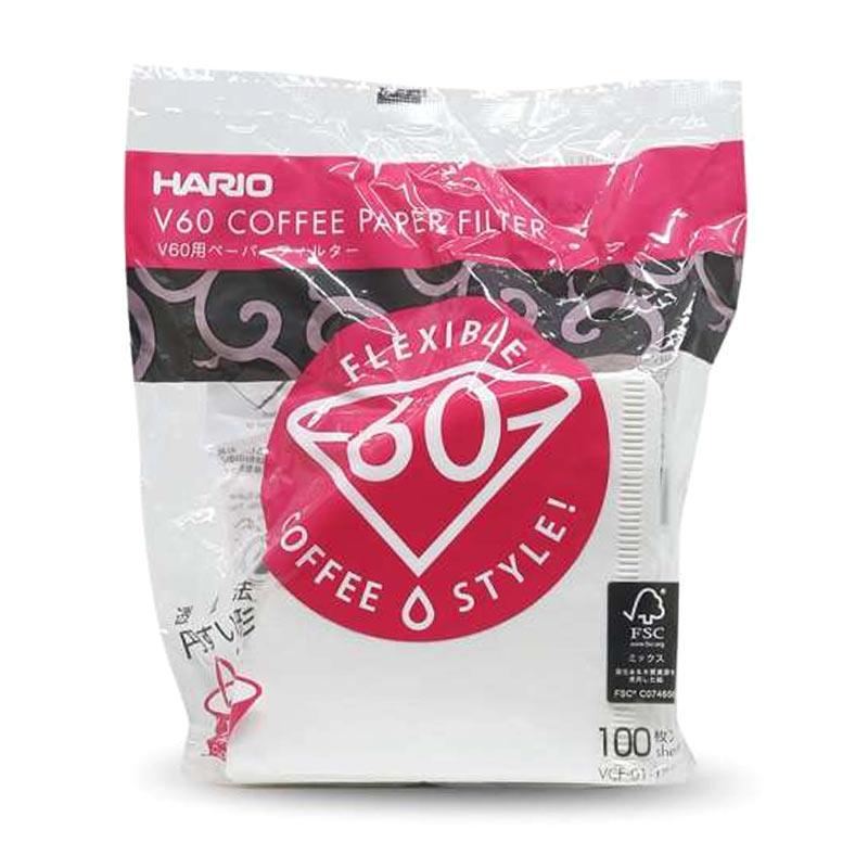 Jual Hario VCF01-100W Paper Filter for Hario V60 di Seller UbruKopi ...