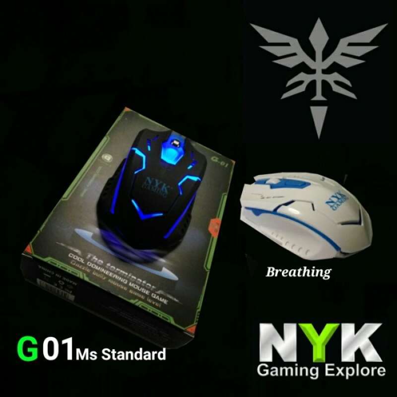 Promo NYK G01 / G 01 Mouse Gaming + Lampu LED murah Diskon 57% di ...