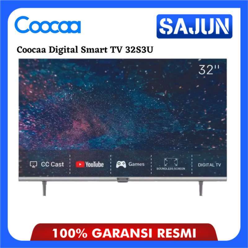 Promo Tv Led Coocaa 32 Inch Digital Smart Tv 32s3u / 32 S3u Diskon 3% Di Seller Sajun Electronic ...