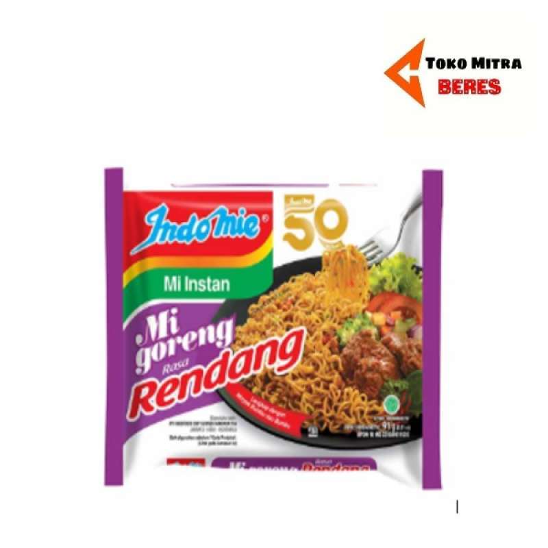 Jual INDOMIE RENDANG / INDOMIE GORENG RENDANG di Seller Toko MItra ...