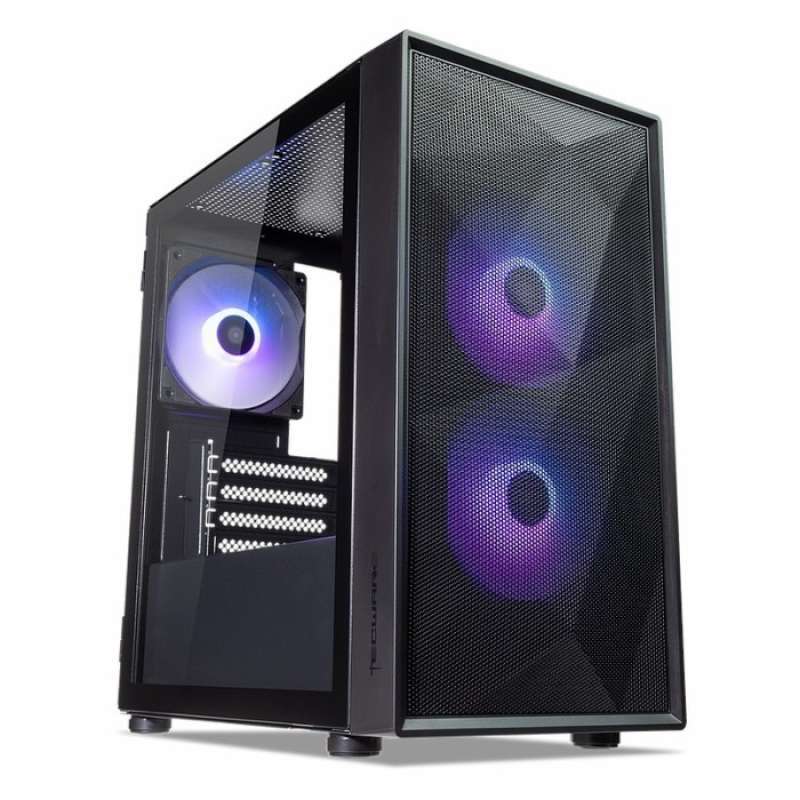 Jual Casing TECWARE FORGE M2 ARGB + 3 FAN ARGB - mATX GAMING CASE ...