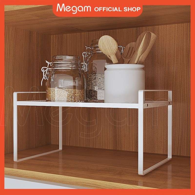 Jual Megam Rak Dapur Serbaguna Rak Besi Kayu Tempat Peralatan Dapur ...
