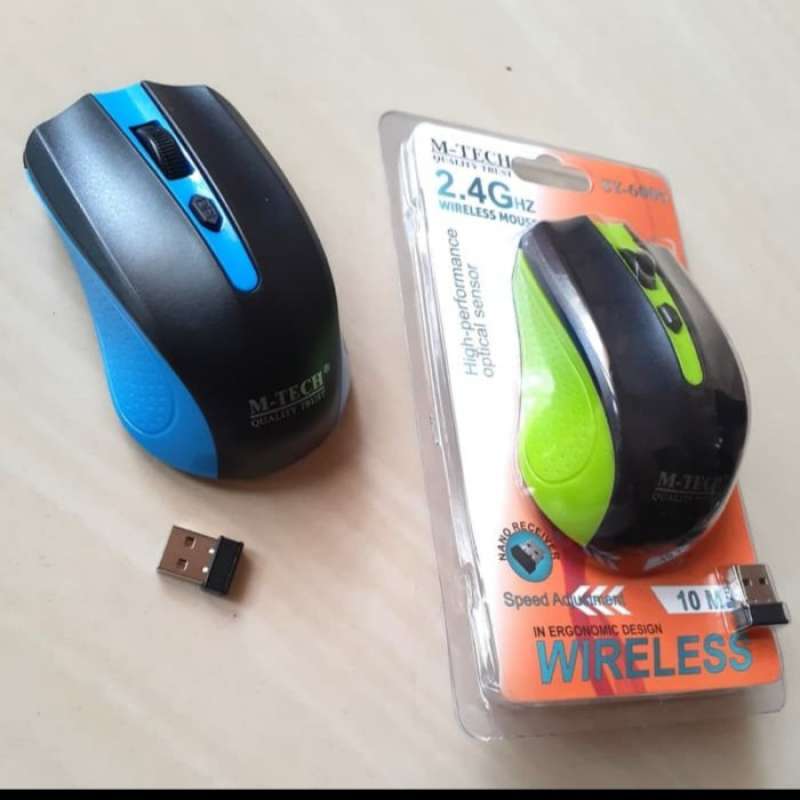 Jual Mouse Wireless M-TECH Komputer Laptop Mtech 2,4Ghz di Seller 777 ...