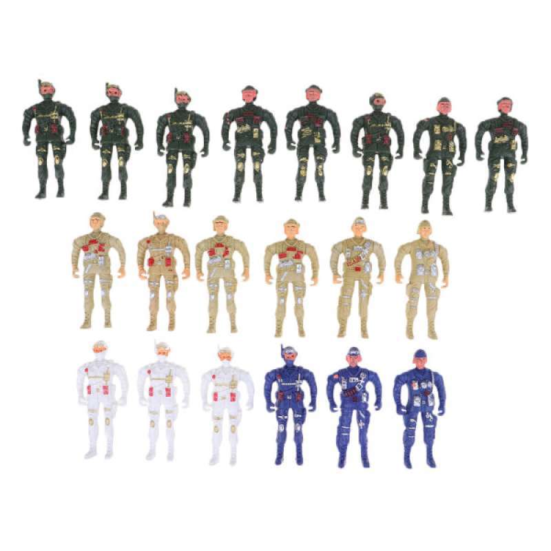 Jual OEM Action Figure Layout Soldier Miniatures Model for Wargame ...