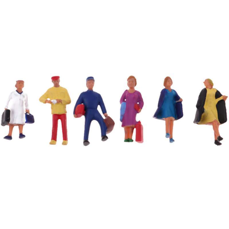 Jual Oem Painted Model Passenger People Figures Architectural Scenery ...