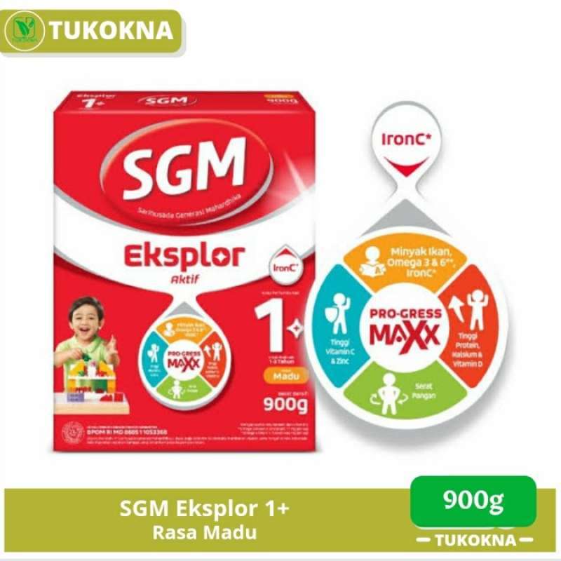 Promo Sgm Eksplor Aktif 1+ Pro-Gressmaxx Madu 900 Gr Diskon 23% di Seller SAKURA GALERY - Kota ...