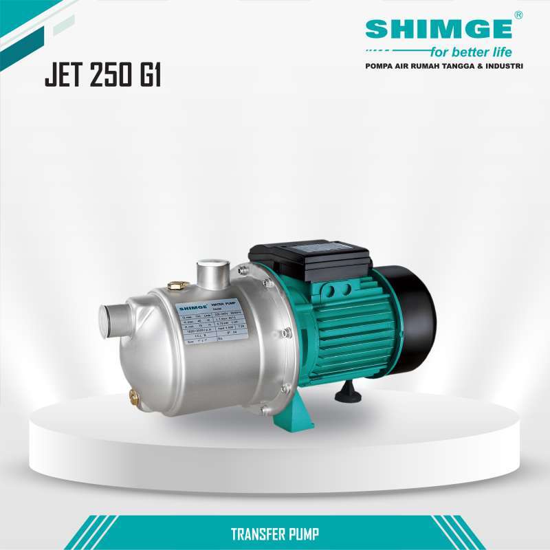 Jual Shimge Pompa Transfer Pump Body Stainlees Steel Jet G1 - Jet 250 ...