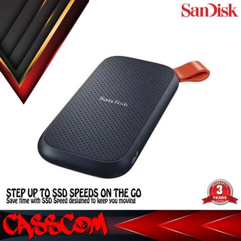Promo Ssd External Sandisk Portable Ssd Eksternal 520Mb/S Usb 3.2 - E30 1Tb Diskon 25% di Seller ...