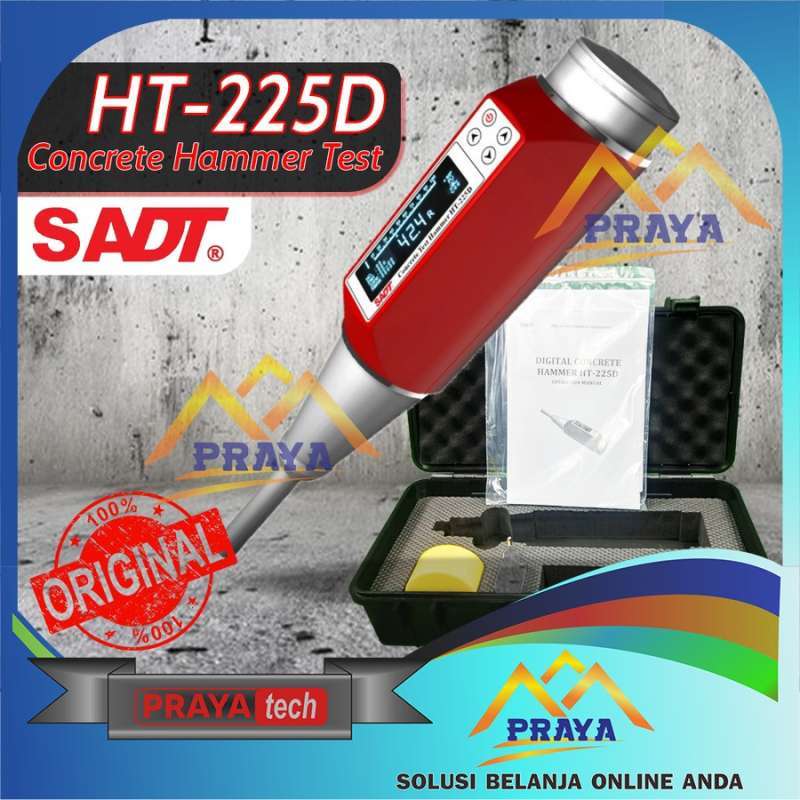 Jual Digital Concrete Hammer Test Beton Ht225d Ht-225d Original Kuat ...