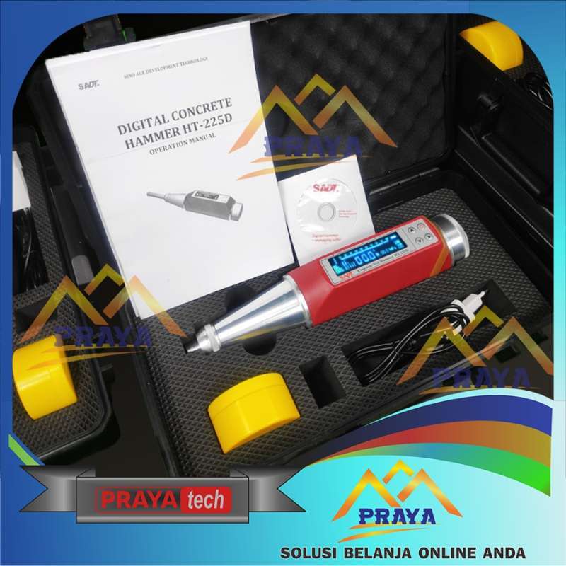 Jual Digital Concrete Hammer Test Beton Ht225d Ht-225d Original Kuat ...