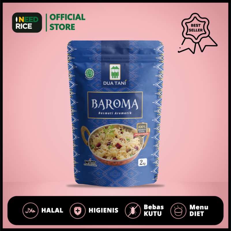 Jual Beras Basmati Dua Tani 2 Kg Termurah - Harga Grosir Terupdate Hari ...
