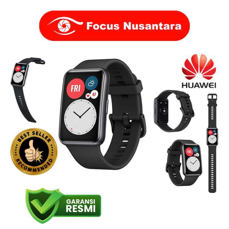 Jual HUAWEI Watch Fit Graphite Black di Seller NEW VISION - Pondok Kopi ...