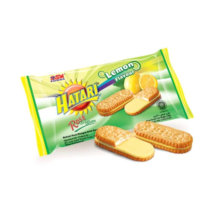 Jual Hatari Rose Lemon Cream Biscuit [200g] di Seller Ramayana Plaza ...
