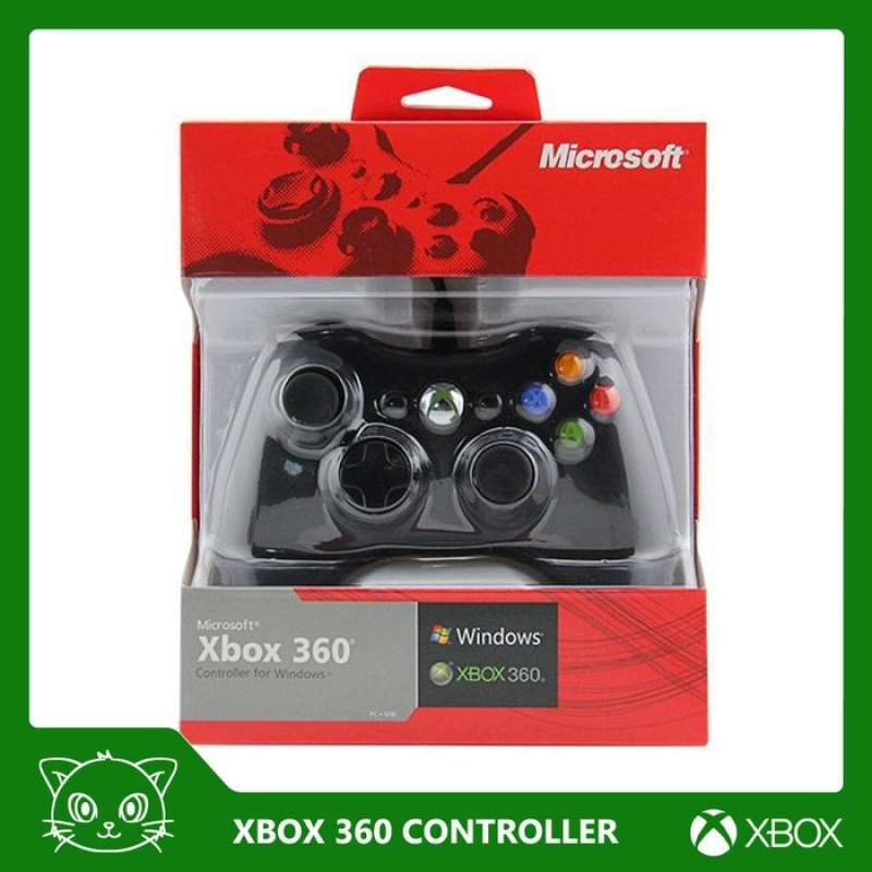Jual Xbox 360 Wired Controller Windows PC - Stick Stik Joystick Gamepad ...