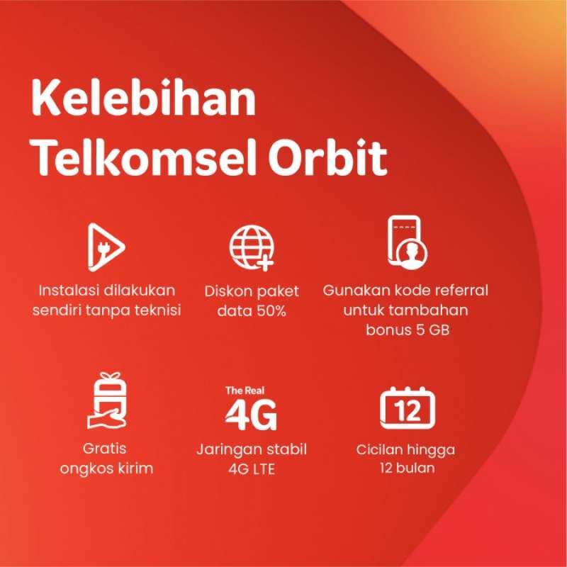 Jual Telkomsel Orbit Pro H1 Modem Wifi 4g High Speed Bonus Data Di ...