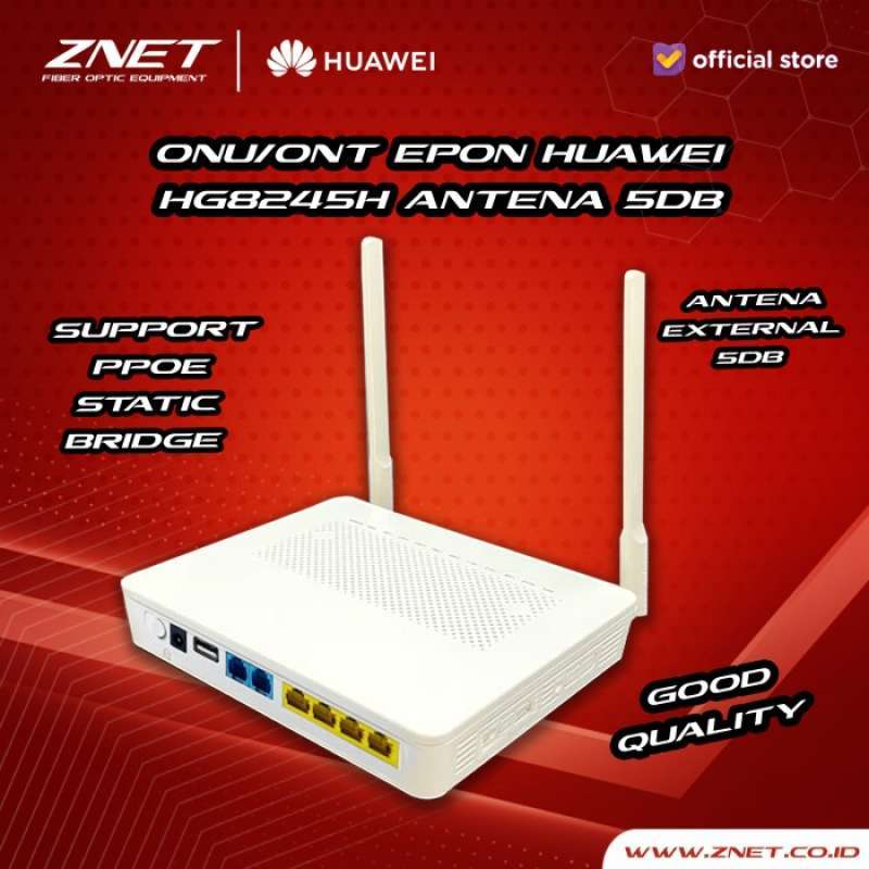 Jual New Modem Epon Huawei Hg8245h Echolife With Box Onu Ont Huawei ...