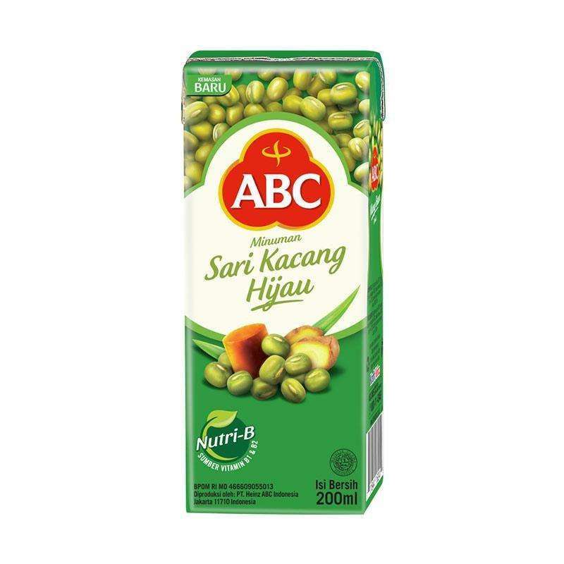 Jual MINUMAN UHT ABC SARI KACANG HIJAU 200ML di Seller SWALAYAN JAYA ...
