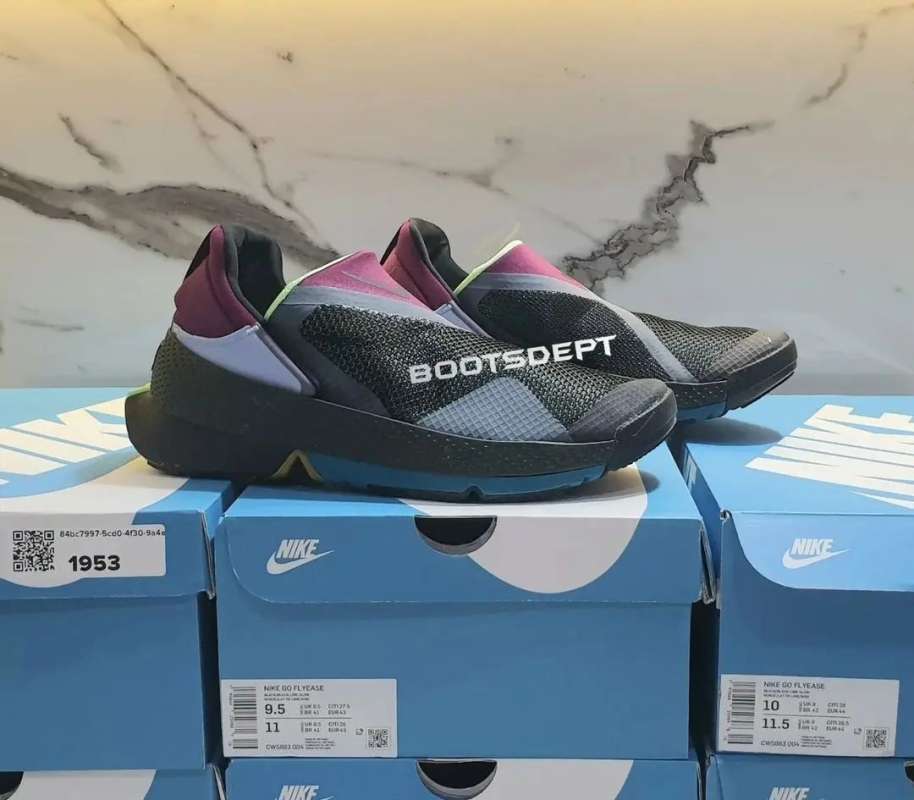 Jual Nike Go Flyease - Black Lime (100% Authentic) di Seller Boots Dept ...