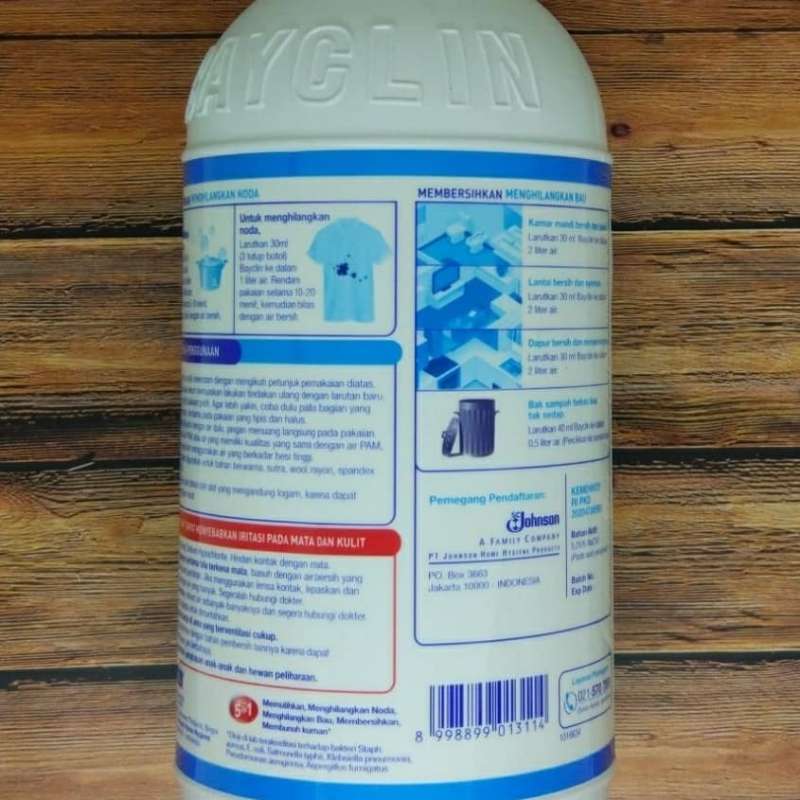 Promo Pemutih Pakaian Bayclin 5in1 Fresh - 500 Ml (kemasan 6 Pcs ...