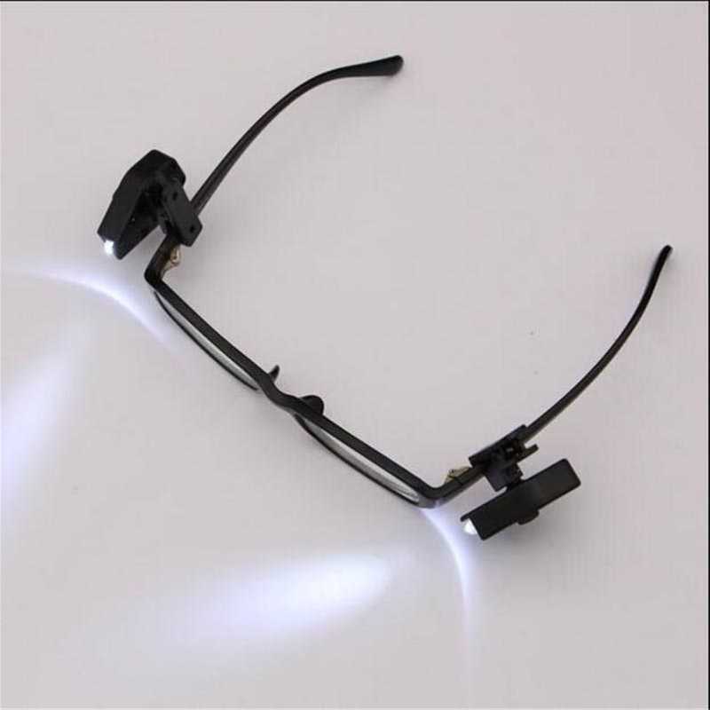 Jual TaffLED Lampu Baca LED Klip Kacamata Glasses Light 1 PCS ...